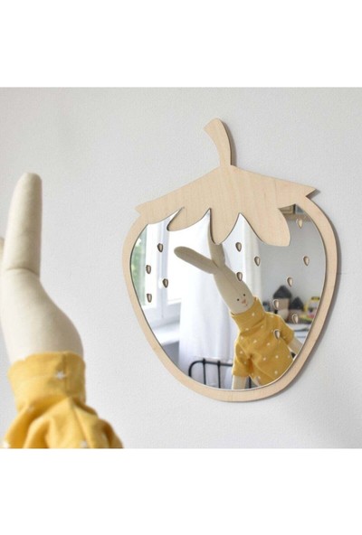 Çilek Çocuk Odası Dekoratif Ayna