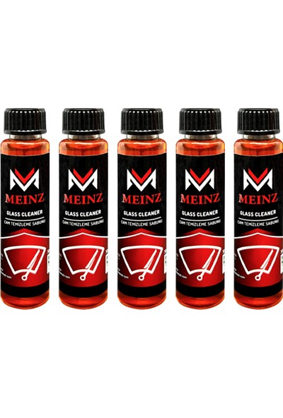 Menz Oto Konsantre Cam Suyu Temizleme Sabunu 30ML 5ADET Menz Oto Konsantre Cam Suyu Temizleme Sabunu 30ML 5ADET