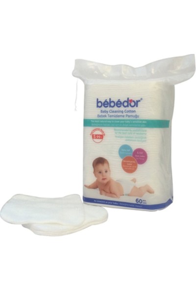 Bebedor Bebek Temizleme Pamuğu Bebedor Bebek Temizleme Pamuğu