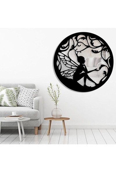 Siyah Aynalı Dekoratif Tablo