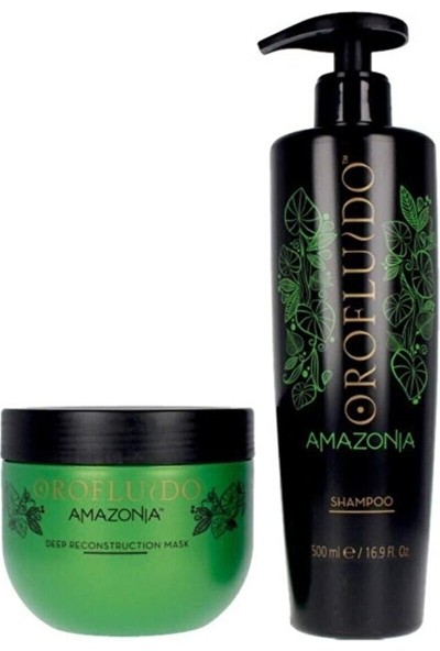 Orofluido Amazonia Saç Maskesi & Şampuan 500ML Orofluido Amazonia Saç Maskesi & Şampuan 500ML