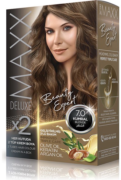Maxx Deluxe Krem Set Boya 7.0 Kumral Maxx Deluxe Krem Set Boya 7.0 Kumral