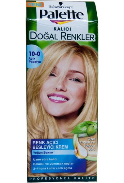 Palette Natural Saç Boyası 10-0 Açık Papatya