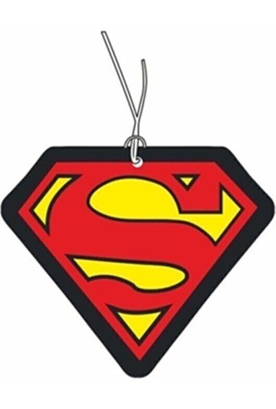 Superman - Dekoratif Oto Asma Koku - Süpermen Superman Logolu Araç Koku