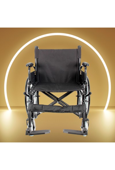 Wollex Büyük Beden (Obez) WG-M313 Manuel Tekerlekli Sandalye Wollex Büyük Beden (Obez) WG-M313 Manuel Tekerlekli Sandalye