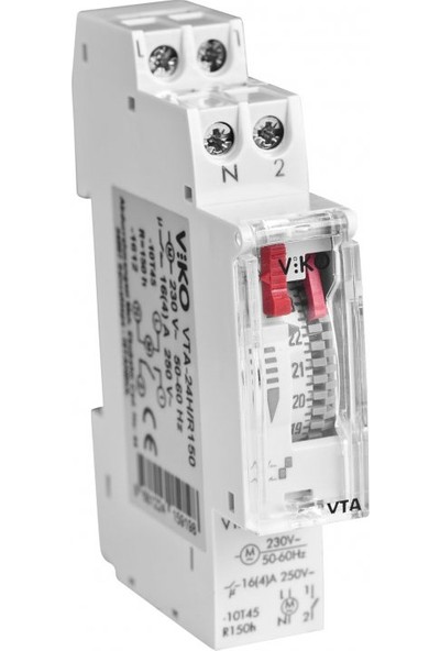 Viko Zaman Saati Günlük 150H Rezerv Süresi -VTA-24H/R150
