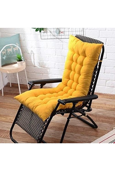 Lüx Sallanan Sandalye Minderi Özel Dikişli Bağcıklı 120 x 50 cm