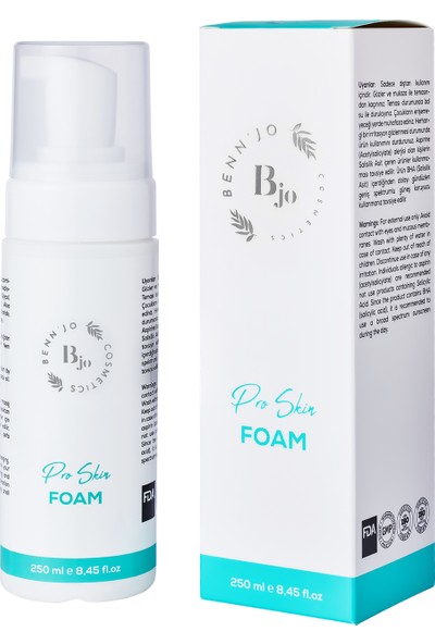 Benn'jo Cosmetics Yüz Temizleme Köpüğü