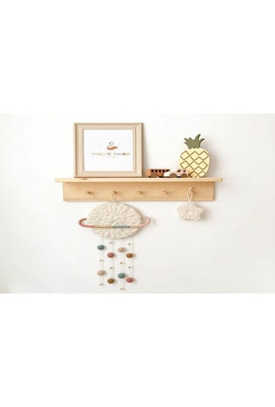 Stay Trade Ahşap Çocuk Odası Bebek Odası Raf 60 cm Stay Trade Ahşap Çocuk Odası Bebek Odası Raf 60 cm