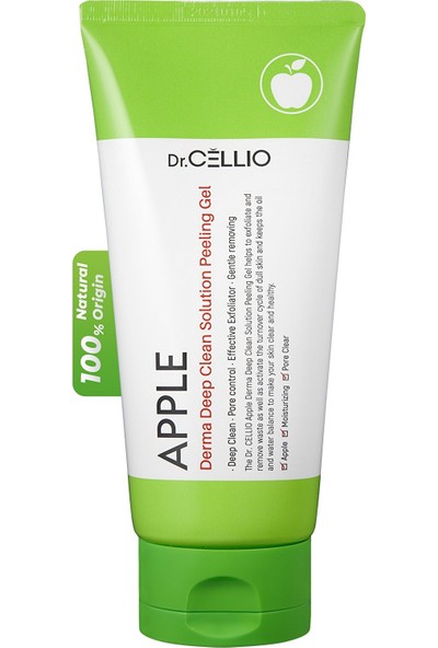 Dr. Cellıo Cilt Tazeleyici Gözenek Küçültücü Derma Apple Peeling Jel Büyük Boy