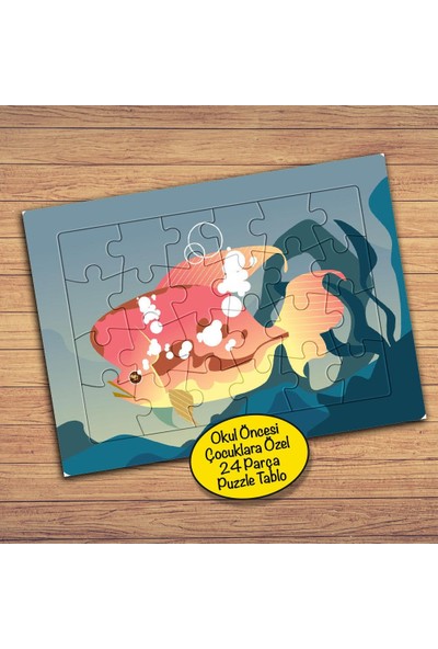 Asilmeydan Denizdeki Süs Balığı Çocuklara Özel Puzzle Yapboz TABLO-PZ163 Asilmeydan Denizdeki Süs Balığı Çocuklara Özel Puzzle Yapboz TABLO-PZ163