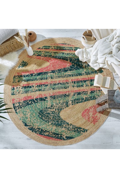 Paria Home Ola Jüt Örme Halı Hasır Kilim