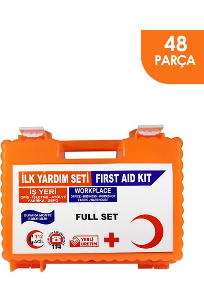 Kkdavm Iş Yeri Çantası Ecza Dolabı Ilk Yardım Seti Duvara Monte Kkdavm Iş Yeri Çantası Ecza Dolabı Ilk Yardım Seti Duvara Monte