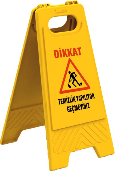 Zeplin Temizlik Yapılıyor Geçmeyiniz Levhası - Z- 3