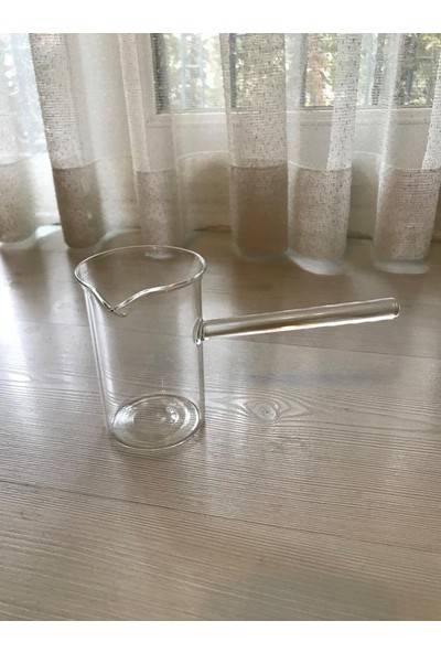 Borosilikat Cam Cezve 4 Fincanlık 350 ml