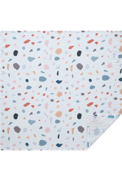 75X75 Terazzo Müslin Örtü 75X75 Terazzo Müslin Örtü