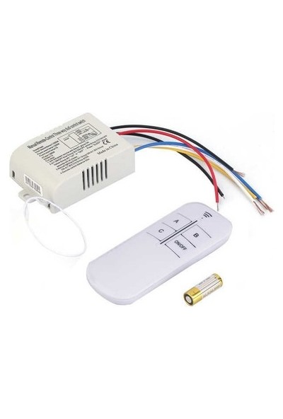 RF Powerlux Uzaktan Kumanda Kontrol Sistemi 4lü (Avize Kumandası) RF Powerlux Uzaktan Kumanda Kontrol Sistemi 4lü (Avize Kumandası)