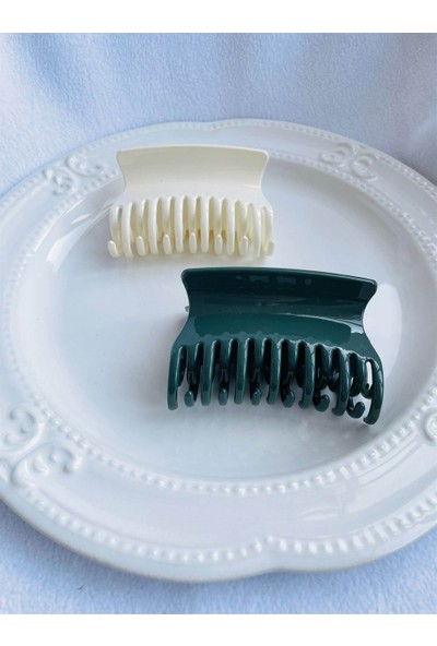 NO34STORE Büyük Boy Mandal Toka Kadın Çok Renkli