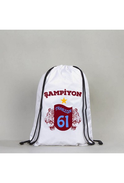 Viva Tasarım Şampiyon Trabzon Baskılı Sırt Çantası