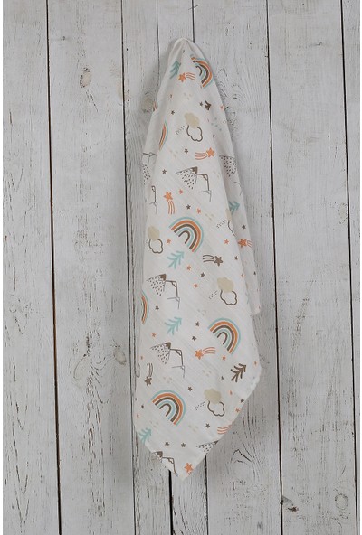 Makteks Home Çok Amaçlı Müslin Bezi Örtü 120×120CM