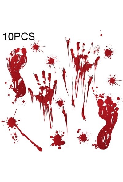 Sunsky 10'lu Cadılar Bayramı Duvar Çıkartmaları (Yurt Dışından)