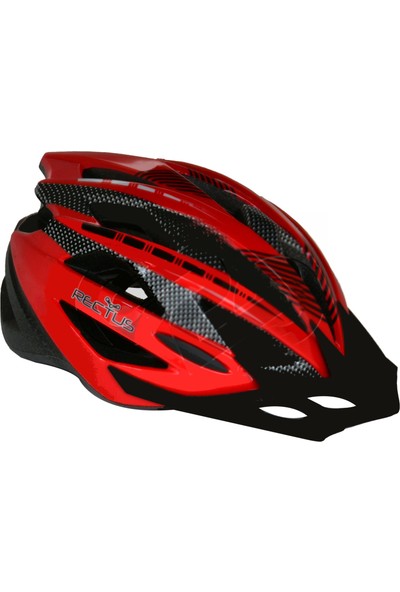 32341 Bisiklet Kaskı Yetişkin - Vizörlü R-9 [karışık Desen] [kutusuz] M / L