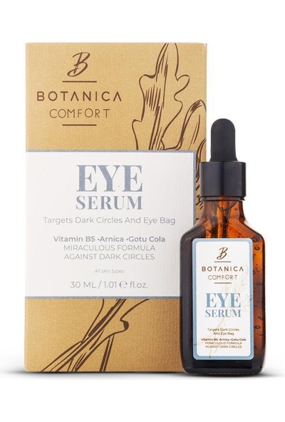 Botanica Comfort Göz Serumu / Morluk Karşıtı 30ML Botanica Comfort Göz Serumu / Morluk Karşıtı 30ML