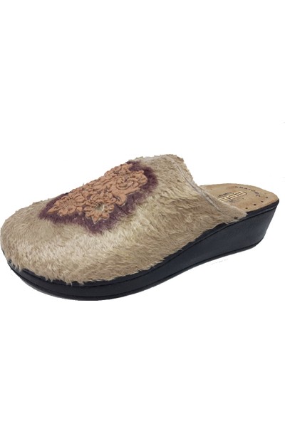 Esem 6810.013 Yün Kumaş Halı Kadın Terlik