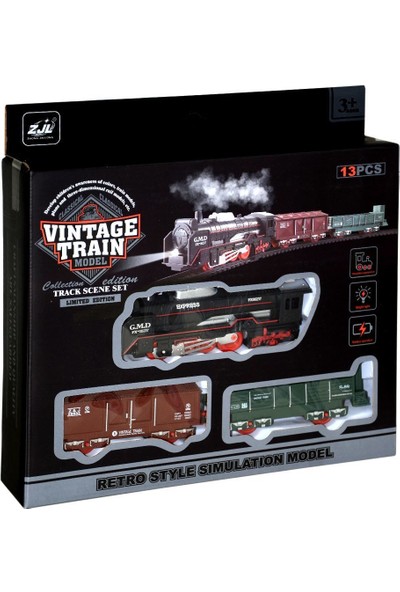 Birlik Toys 4299-83 Işıklı Klasik Tren Seti 13 Parça - Vardem Birlik Toys 4299-83 Işıklı Klasik Tren Seti 13 Parça - Vardem