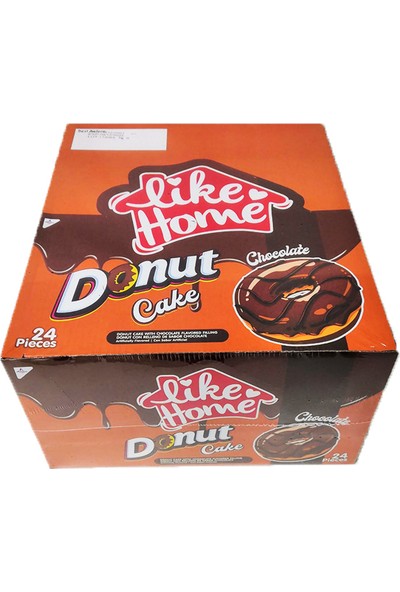 American Food Like Home Donut Çikolatalı 50 gr X4