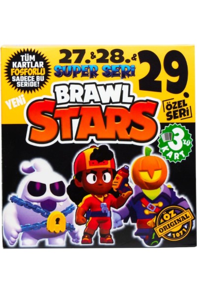 Brawl Stars 27-28-29. Süper Seri Maxi Boy 450'LI Oyun Kartları Brawl Stars 27-28-29. Süper Seri Maxi Boy 450'LI Oyun Kartları