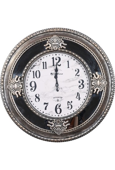 Del Piero 983 Eskitme Duvar Saati Gümüş Del Piero 983 Eskitme Duvar Saati Gümüş