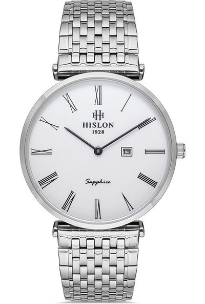 Hislon CL119S-03SS Ince Slim Klasik Erkek Kol Saati Hislon CL119S-03SS Ince Slim Klasik Erkek Kol Saati
