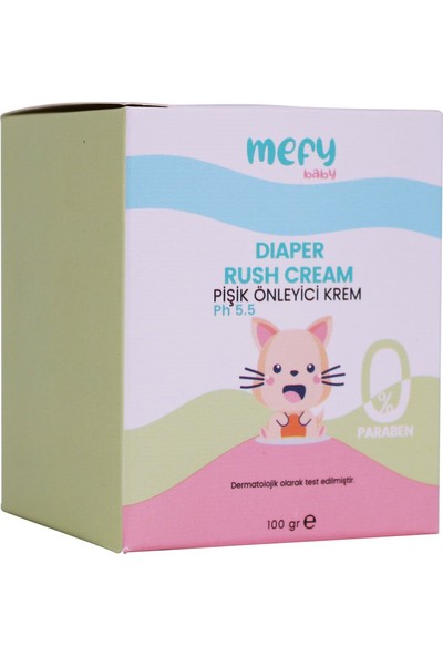 Mefy Pişik Önleyici Krem 100 gr Mefy Pişik Önleyici Krem 100 gr