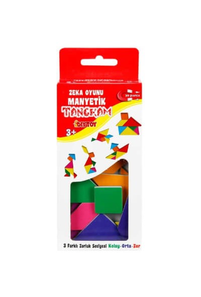 Diytoy Manyetik Zeka Oyunu Tangram