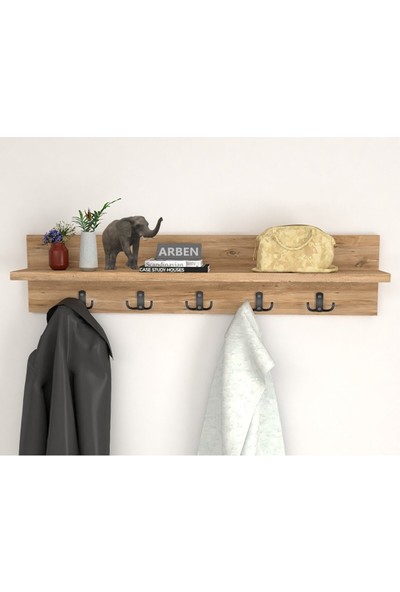 Arbentedarik Portmanto Duvar Askılığı Elbise Askılığı 80 cm