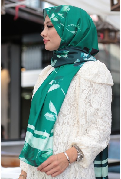 Desenli Twill Şal Çok Renkli Td-22