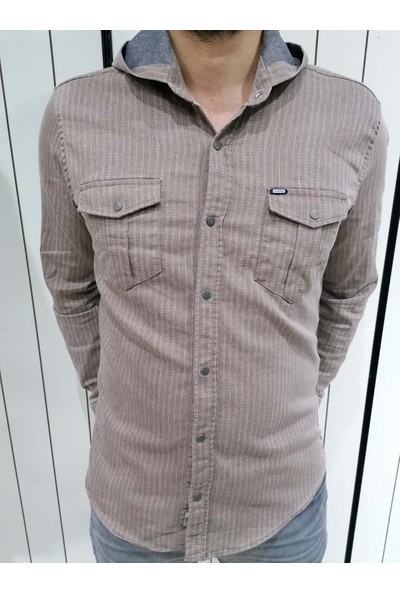Dynamo Kapşonlu Gabardin Erkek Gömlek 9859 - Lacivert - Xl Dynamo Kapşonlu Gabardin Erkek Gömlek 9859 - Lacivert - Xl