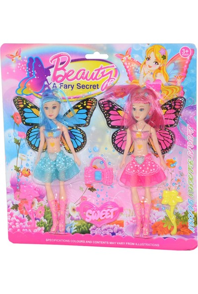 Can-Em Oyuncak 1029-2B Can-Em, 2'li Melek Bebek Seti / +3 Yaş