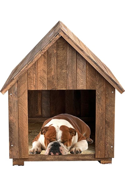 Sevinç Ticaret Ahşap Büyük Boy Köpek Kulübesi Sevinç Ticaret Ahşap Büyük Boy Köpek Kulübesi