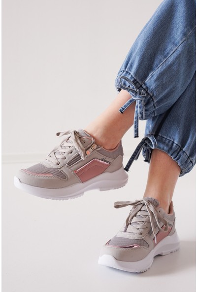 Bestline Bayan Fermuarlı Sneaker Yürüyüş Ayakkabı Bestline Bayan Fermuarlı Sneaker Yürüyüş Ayakkabı