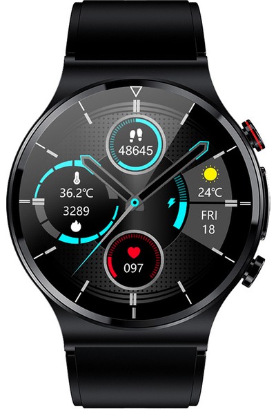 North Edge Çok Fonksiyonlu Erkek Akıllı Saat - Siyah (Yurt Dışından)