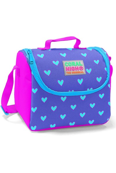 Coral High Kids Lavanta Kalp Desenli Thermo Beslenme Çantası 22706 Coral High Kids Lavanta Kalp Desenli Thermo Beslenme Çantası 22706