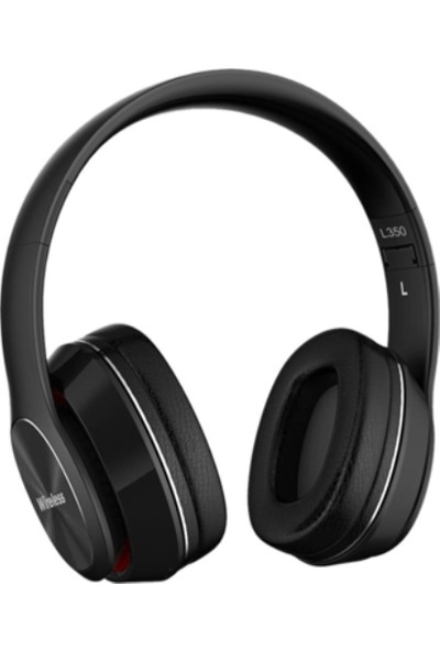 Getek L350 Bluetooth Kablosuz Kulak Üstü Kulaklık - Siyah (Yurt Dışından) (Yurt Dışından)