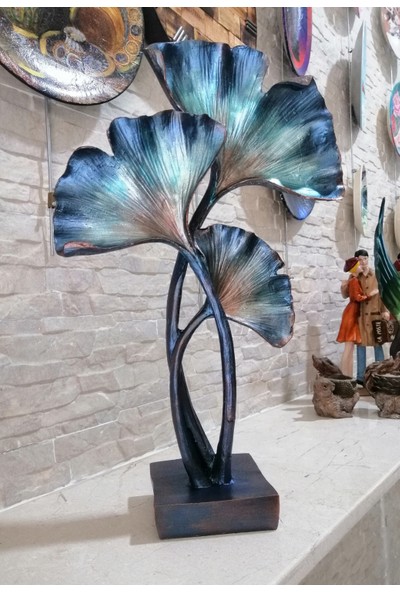 Ekinoks Art 3'lü Yaprak Heykel Obje