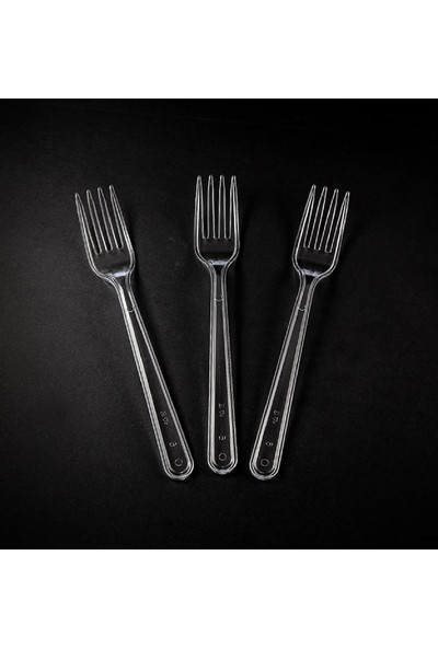 Dipak Lüks Plastik Çatal 100 Adet Dipak Lüks Plastik Çatal 100 Adet