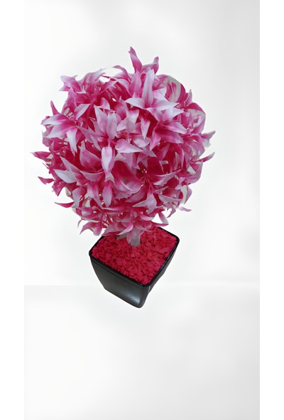 Saksıda Yapay Çiçek