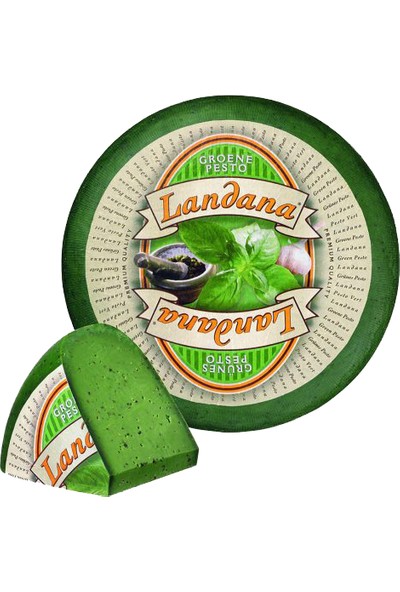Landana Gouda Fesleğenli Peynir (Yeşil) 180 gr
