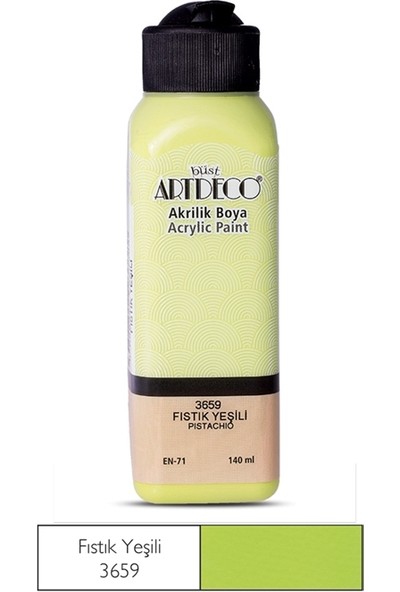 Artdeco Akrilik Boya Fıstık Yeşili 3659