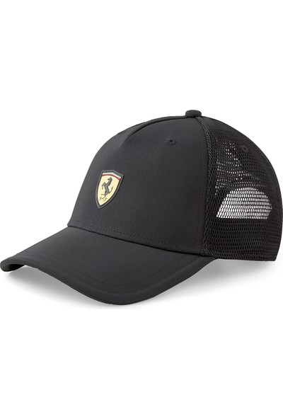 Puma Ferrari Sptwr Race Trucker Siyah Günlük Stil Şapka 02371502 Puma Ferrari Sptwr Race Trucker Siyah Günlük Stil Şapka 02371502